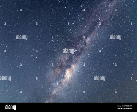 The Night Sky And The Milky Way From Killcare Beach On The Central