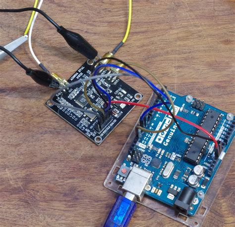 Arduino Unoで制御する正弦波発生器ad9834 Arduinoクックブック