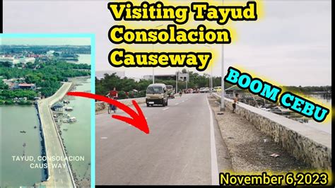 Tayud Causeway Consolacion Cebu November 6 2023 Boomcebu Youtube