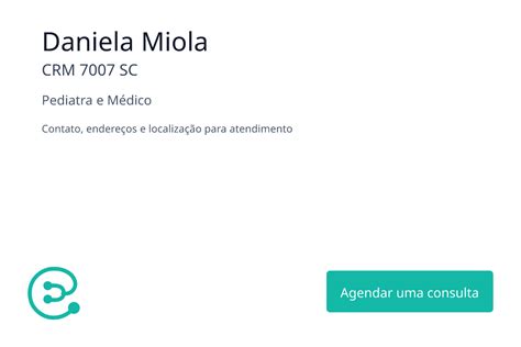 Daniela Miola Pediatra Em São José Sc