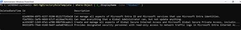 Get Mgdirectoryroletemplate Cmdlet Guide With Examples