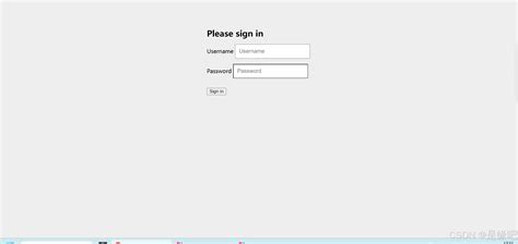 关于spring Security的简单使用—自定义账号密码校验springsecurity自定义密码验证 Csdn博客