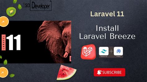 Laravel 11 Install Laravel Breeze Part 2 Youtube