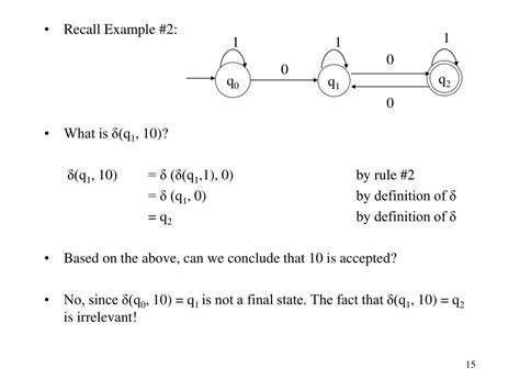 Ppt Deterministic Finite State Automata Dfa Powerpoint Presentation
