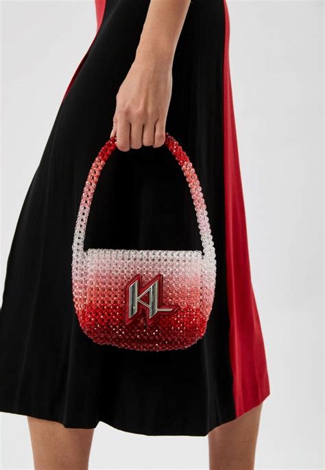 Сумка Karl Lagerfeld, цвет: красный, RTLACM087601 — купить в интернет ...
