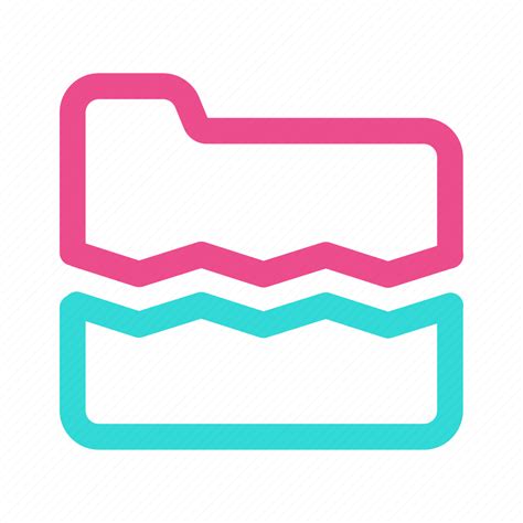 Folder 2 Twocolor Corrupt Icon Download On Iconfinder