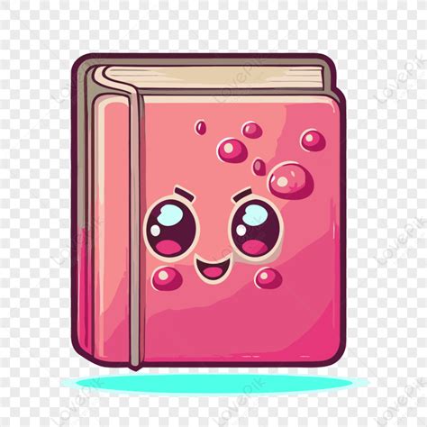 눈과 거품이 있는 귀여운 만화책 벡터상표 Png 일러스트 무료 다운로드 Lovepik