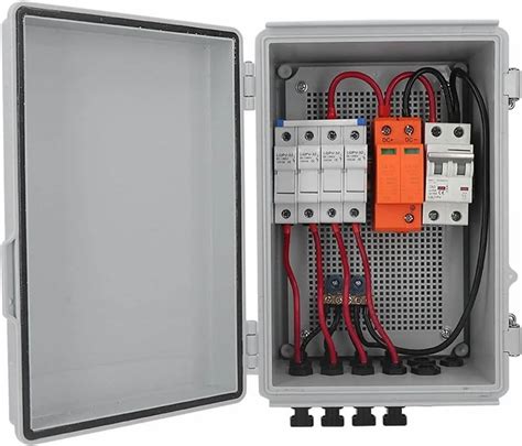 Solar Array Junction Box 6 In 1 Out Dc Spd Dc Mcb At ₹ 12498 Solar