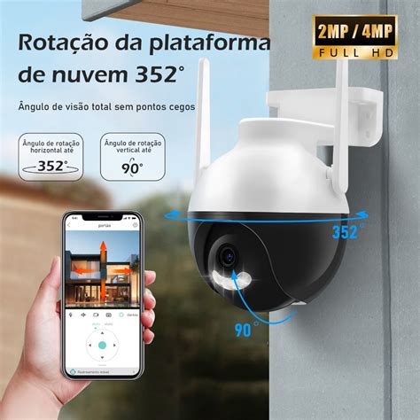 COIBEU Câmera De Segurança Wi fi Smart Camera A18 2MP 4MP ICSEE APP