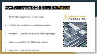 COBie BIM Modeling Services Building Information Modeling PPTX