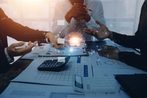 Document Management Concept Virtual Screen Icons Document Management System Dms Online Document