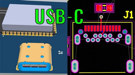Usb C Connector Layout Youtube