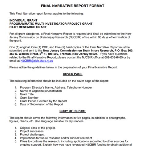Download 10 Best Narrative Report Templates [pdf And Doc]