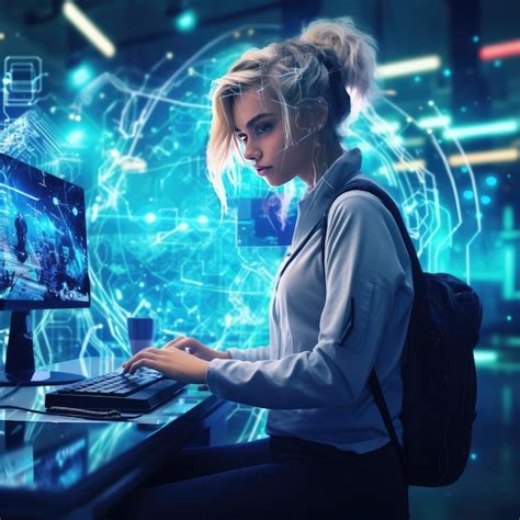 Premium Ai Image The Rise Of Ai Embracing Cyberpunkstyle Artificial Intelligence In A