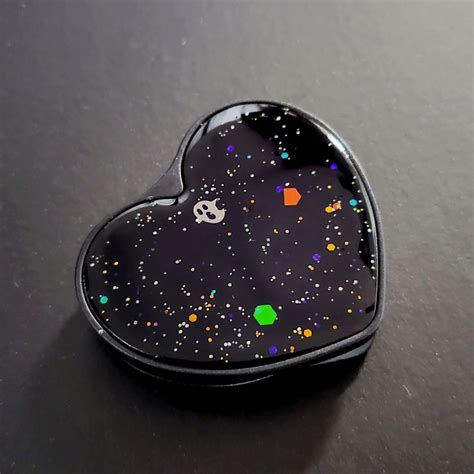 홀로그램 꼬마 유령👻 하트 그립톡 아이디어스