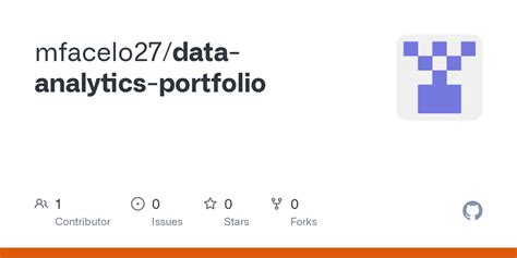 GitHub Mfacelo Data Analytics Portfolio