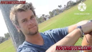 Xanderbeckett Handsome Baseball Player Shows Off His Beautiful Feet