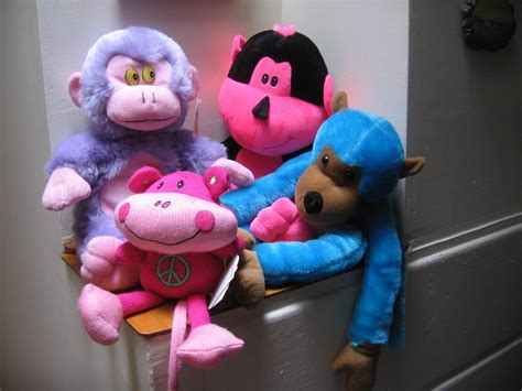 Nwt Small Pink Monkey By Dan Dee Collectors Choice Etsy