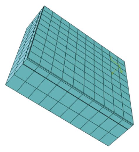 Model Mesh Generation A Rigid Finish Layer B Semirigid Finish