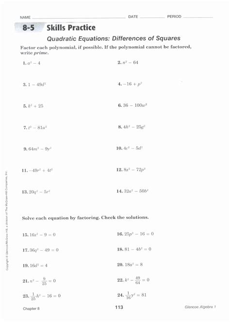 50 Zero Product Property Worksheet Chessmuseum Template Library