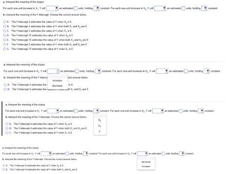 Solved Use The Following Multiple Regression Equation