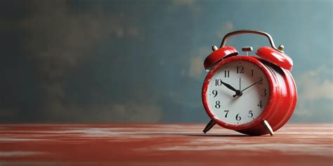 Premium Ai Image Clock Analog Copy Space Background Generative Ai