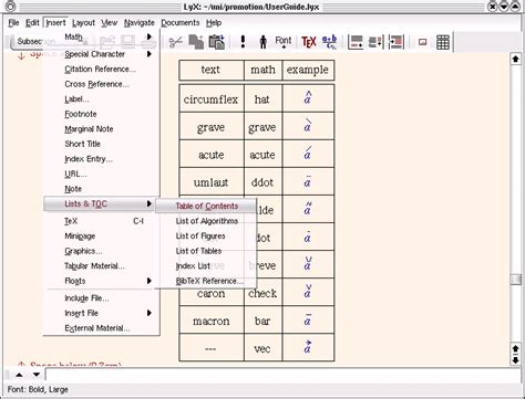 Lyx The Open Source Document Processor Instant Fundas