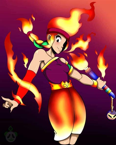 Amber Brawl Stars The Best Images And Arts Wonder Day — Coloring