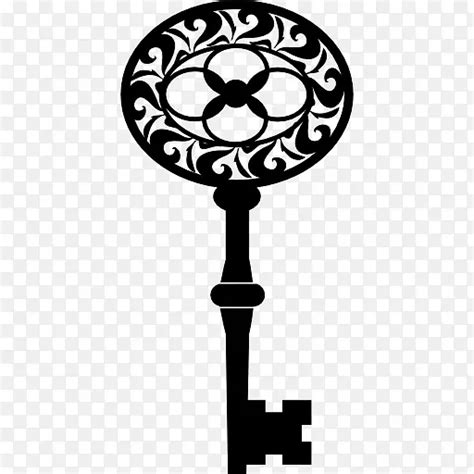 复古的椭圆形钥匙形状的花艺设计图标png图片素材下载 图片编号yblpapky 免抠素材网