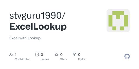 Github Stvguru1990excellookup Excel With Lookup