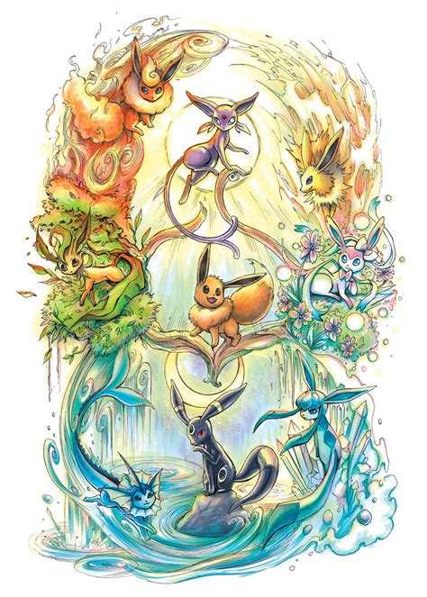 Artstation Pokémon Eeveelution