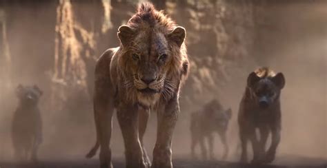 Reactions To Scar In The Lion King Reboot Trailer Popsugar Entertainment