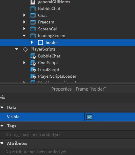 Visible Off But Background Still Stays Scripting Support Developer