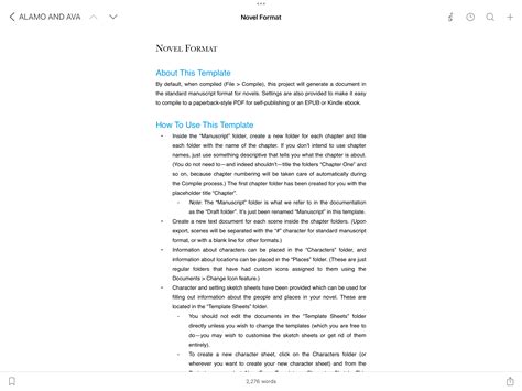Text Displays In Narrow Column Scrivener For Ios Literature And Latte Forums