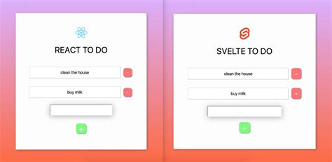 I Created The Exact Same App In React And Svelte Here Are The