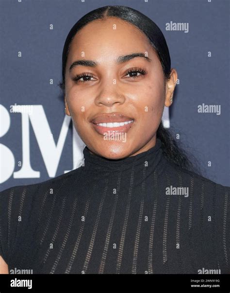 Los Angeles Usa 29th Feb 2024 Dreka Gates Arrives At The Starz