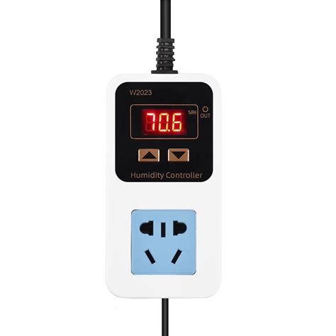 Digital Display Humidity Controller Humidity Control Socket Us Plug