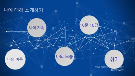 나에 대해 소개하기 By 이레 박 On Prezi