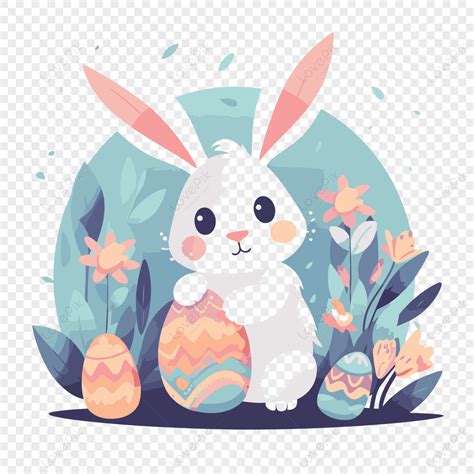 부활절 귀여운 벡터클립 아트상표만화 Png 일러스트 무료 다운로드 Lovepik