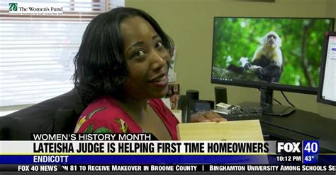 Womens History Month Lateisha Judge Works To Help First Time