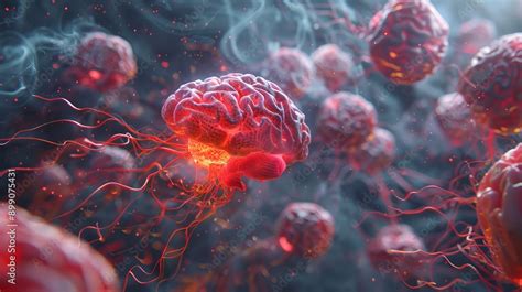 3d Render Illustrating The Negative Impact Of Vape On Digestive System