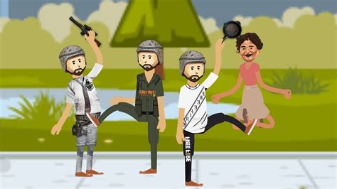 Call Of Duty Mobile Vs Pubg Mobile Free Fire Cyber Hunter Pubg Animation Cod Animation