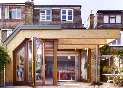 Tate Harmer Creates Timber Ribcage Around London Extension