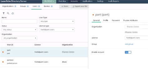 Directory Server Participant Licenses Forms Laserfiche Answers