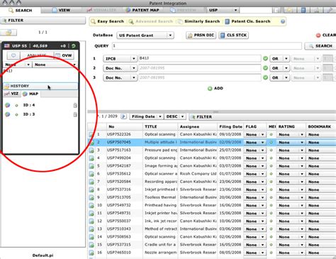 Patent Map Patent Search Analysis Database Patent Integration