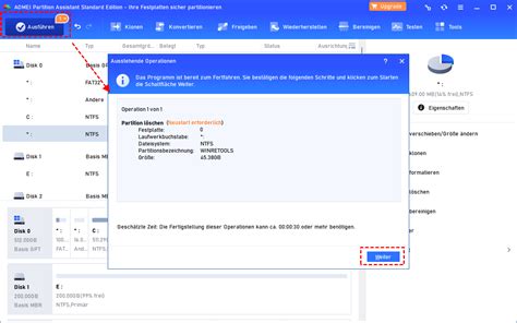 Gelöst Kann ich in Windows WINRETOOLS Partition löschen