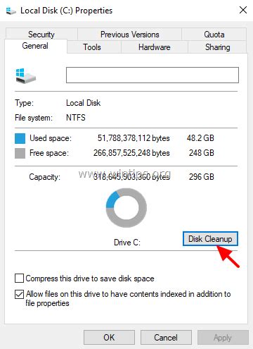 How To Free Up Disk Space With Disk Cleanup WinTips Org