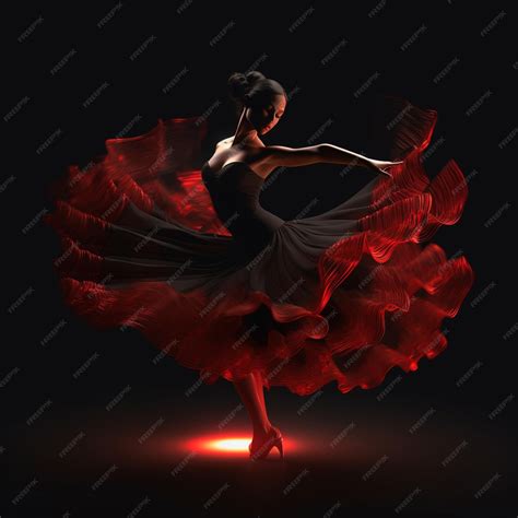 Premium Photo Dance Of Flames A Fiery Ballet In Digital Art Dance Of