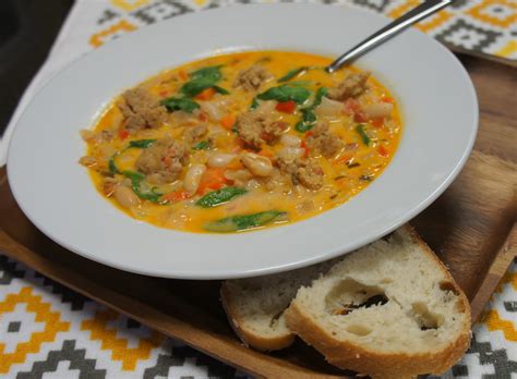Sausage White Bean And Spinach Soup Isernios Premium