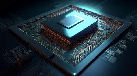 Central Processing Unit Microprocessor Cpu Integrated Silicon Mhz